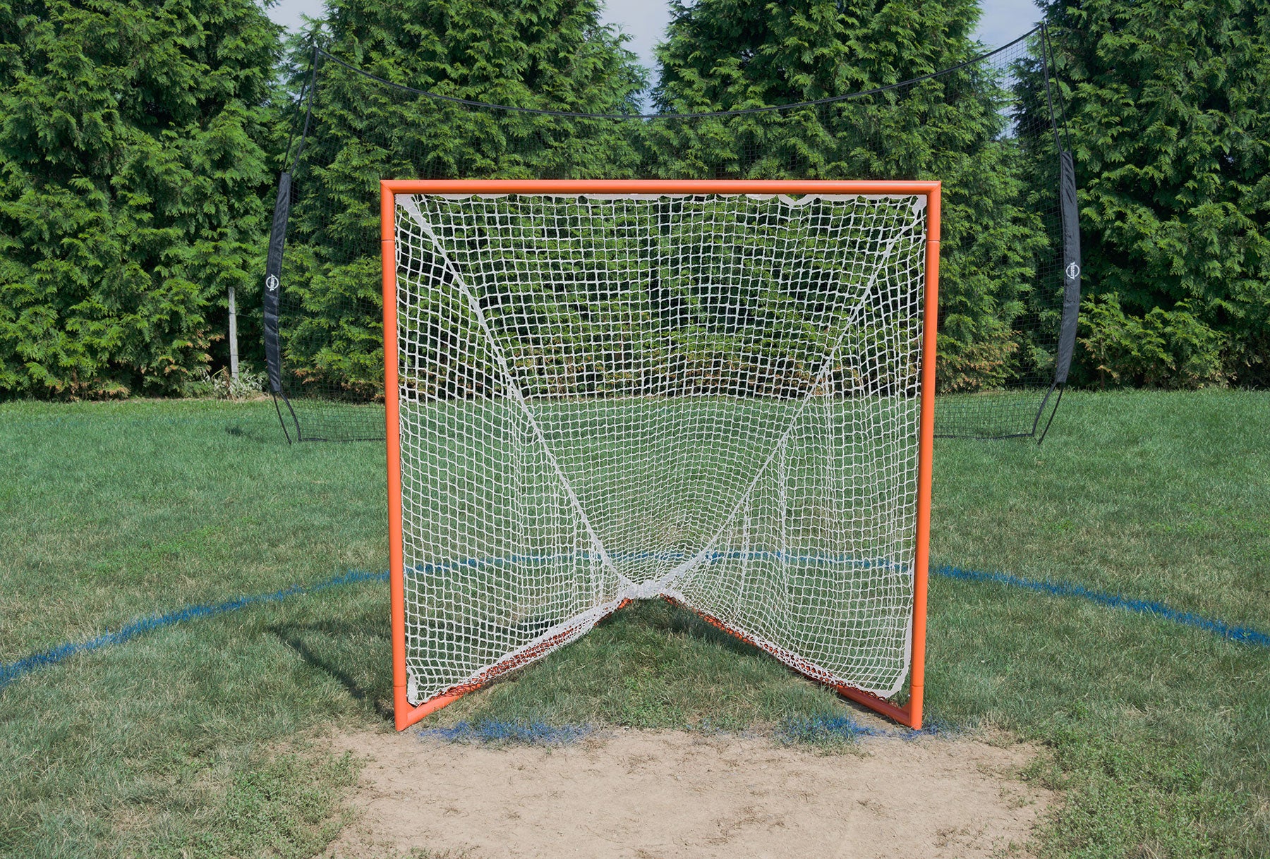 High School Goal / Heavy Duty Backyard Goal with 5mm Net – Lacrosse ...